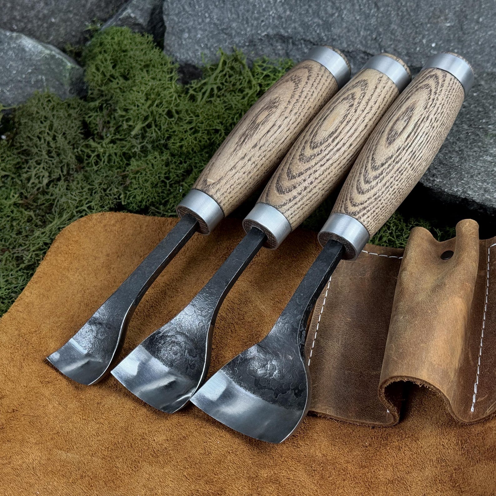 Spoon Gouges. Curved Gouges for Carving Spoons, Bowls, Cups. Bent Gouge ...