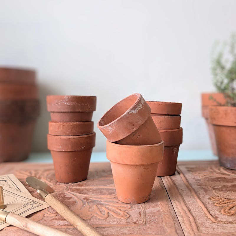 French Clay Pots - Etsy