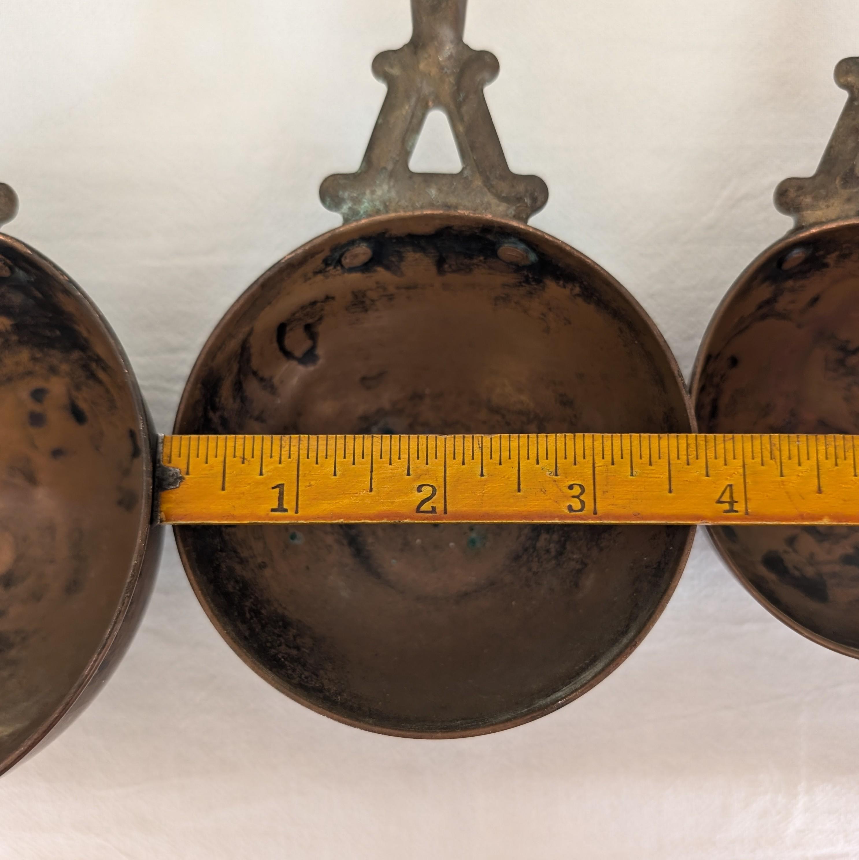 Antique French Copper Ladle Set Hanging Kitchen Spoons - Etsy