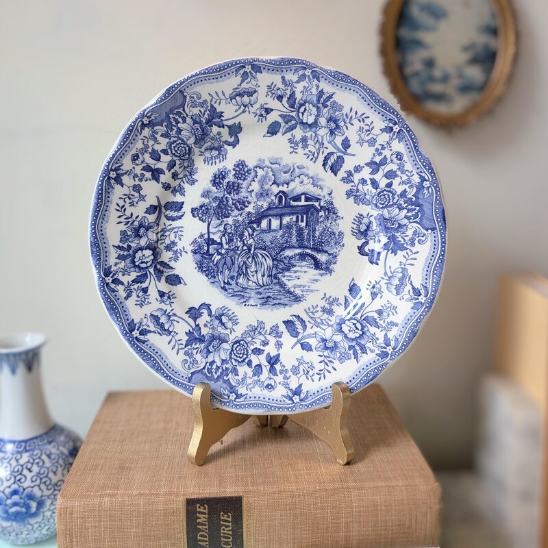Blue Transferware - Etsy