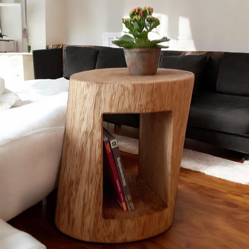 Tree Trunk Table - Etsy