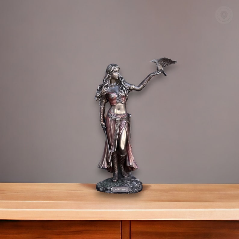 Morrigan Statue Celtic Goddess Wiccan Figurine Morrigan Goddess ...