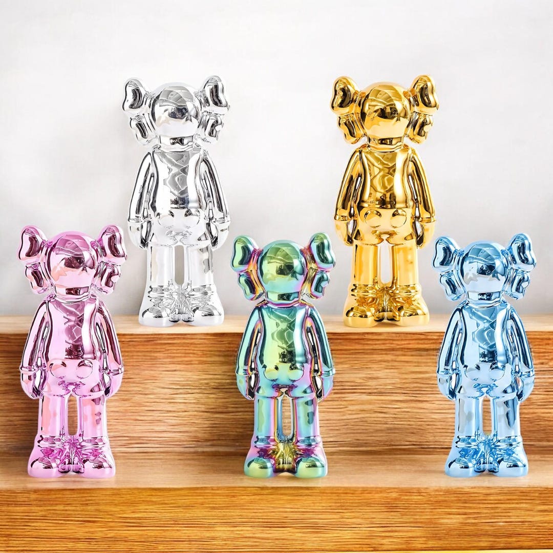 Decorative Hypebeast Figures Modern Bearbrick Design Statue for Desk ...