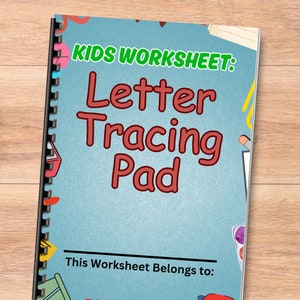 Kid Worksheet: Letter Tracing Pad Printable Preschool Worksheets ...