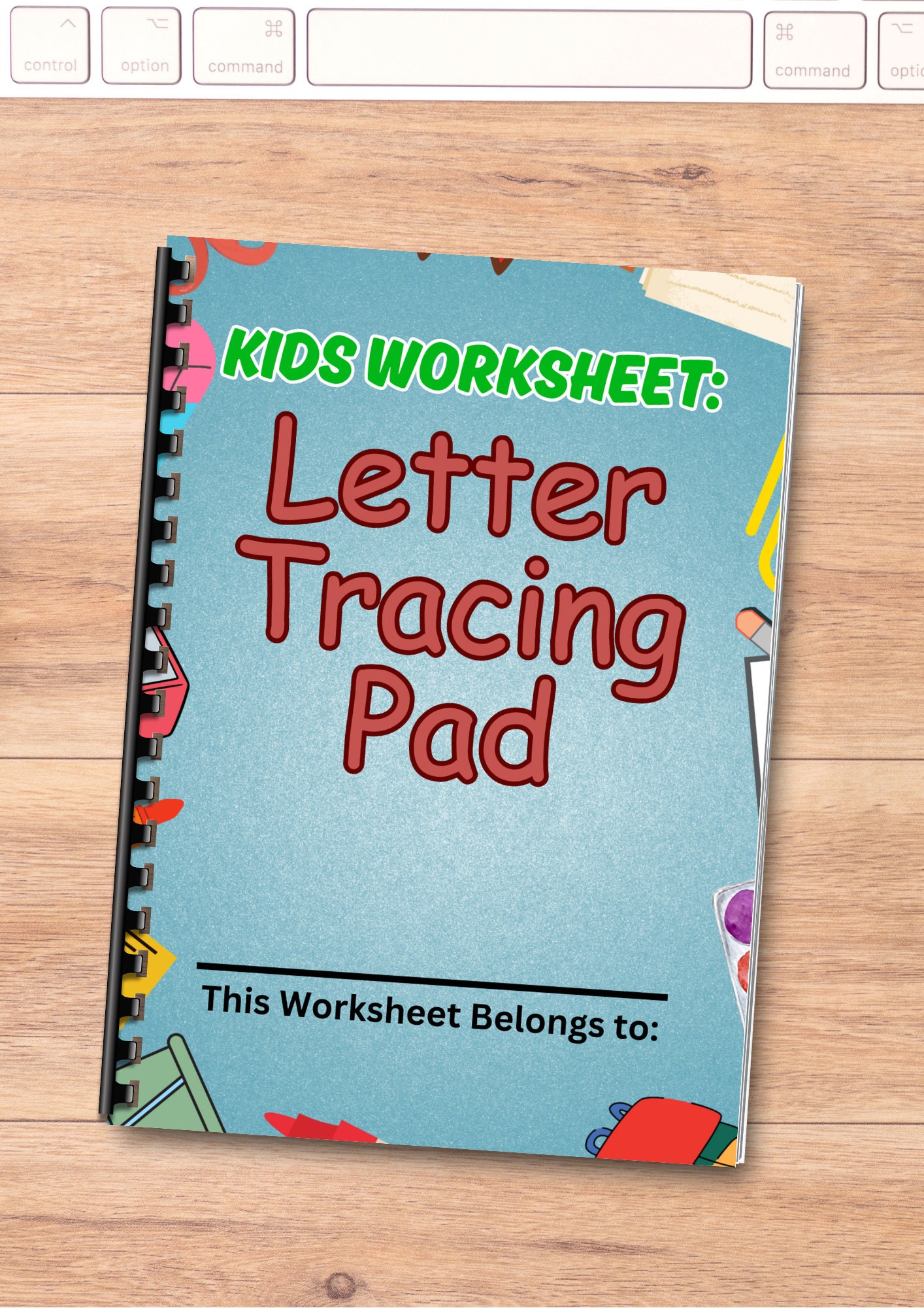 Kid Worksheet: Letter Tracing Pad Printable Preschool Worksheets ...