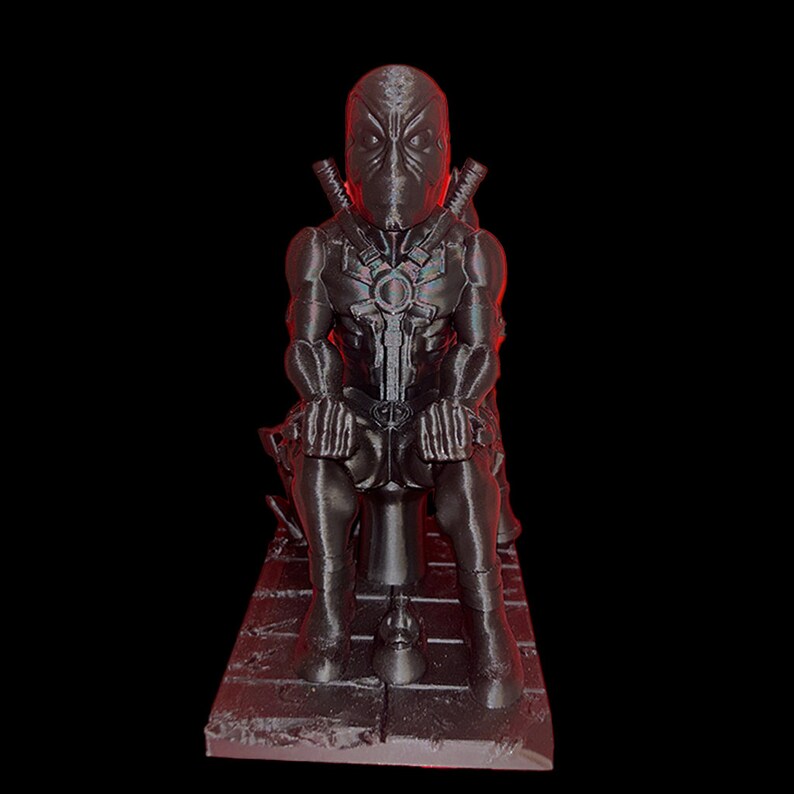 Deadpool 3D Printed Gaming Controller Stand Badass, Sleek, and Ready ...