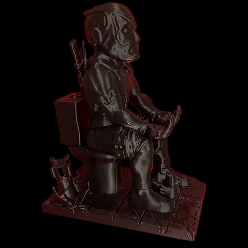 Deadpool 3D Printed Gaming Controller Stand Badass, Sleek, and Ready ...