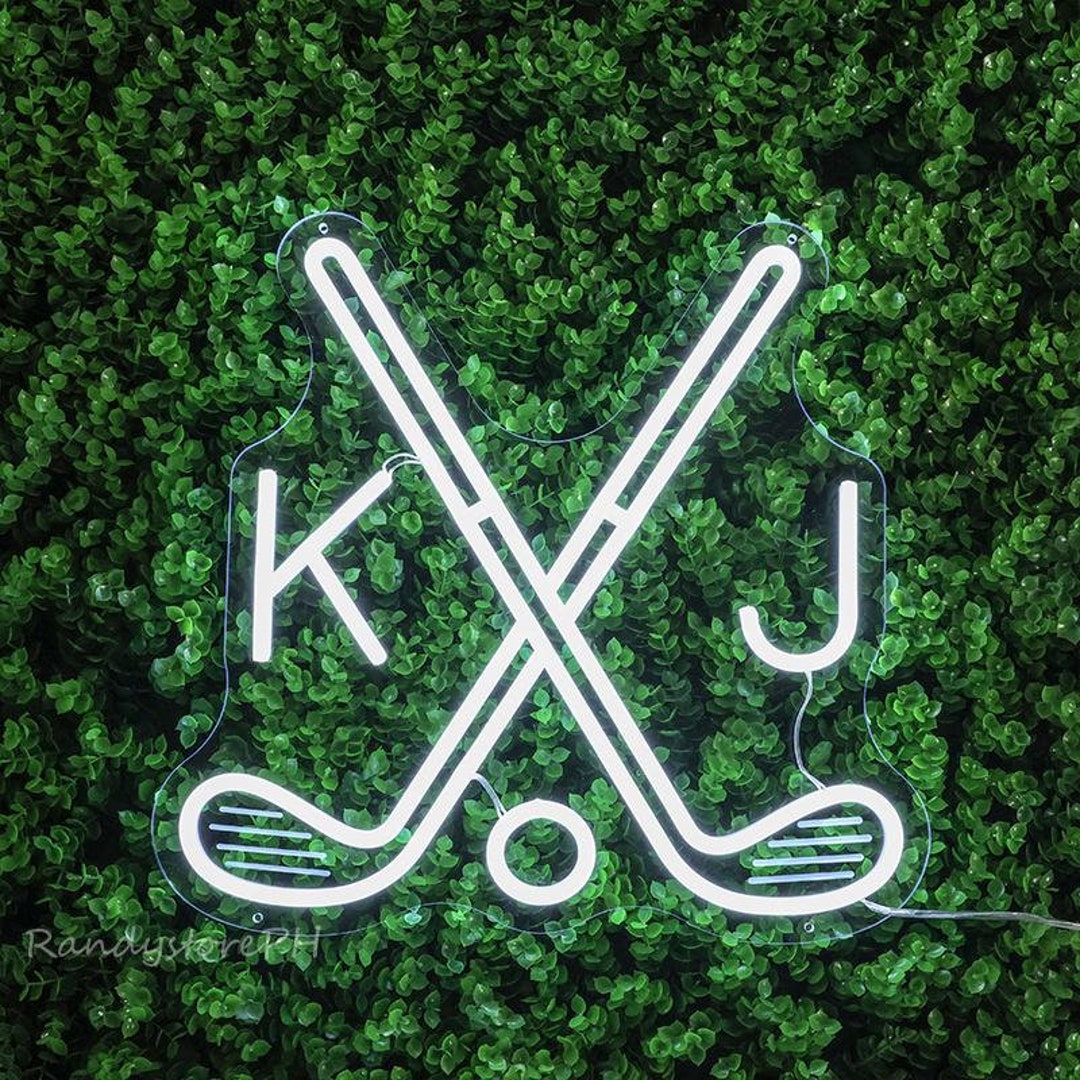 Personalized Golf Neon Sign,custom Name Neon Sign,golf Gift for Team ...