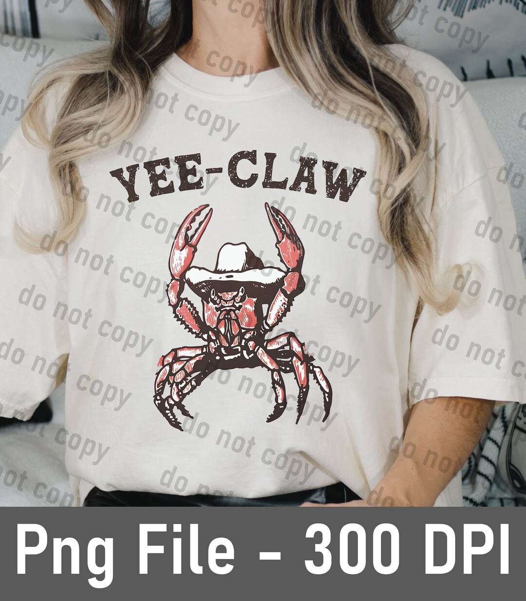 Yee Claw Yee Haw Crab Shirt, Comfort Colors Tee, Cowboy Crab Meme Shirt, Sarcastic T Shirt ...