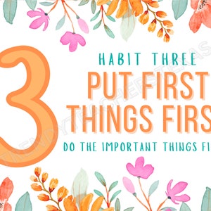 7 Habits Poster Set | Printable Classroom Posters | Leader in Me ...