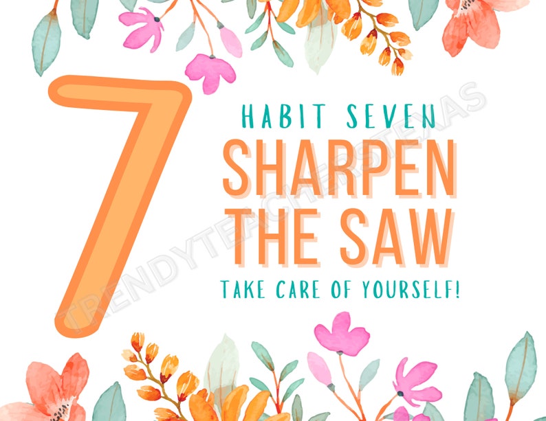7 Habits Poster Set | Printable Classroom Posters | Leader in Me ...