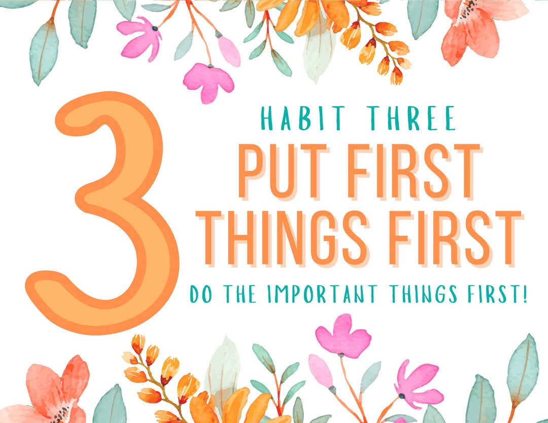 7 Habits Poster Set | Printable Classroom Posters | Leader in Me ...