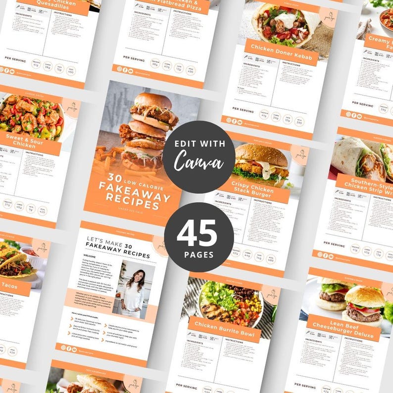 30 Low Calorie Fakeaway Recipes, High Protein Recipes, Fat Loss Recipe ...