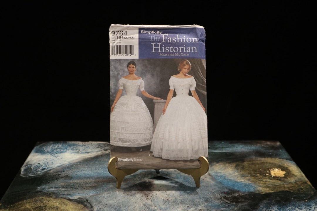 Historical Costume Sewing Pattern UNCUT Simplicity 9764 Martha Mccain ...