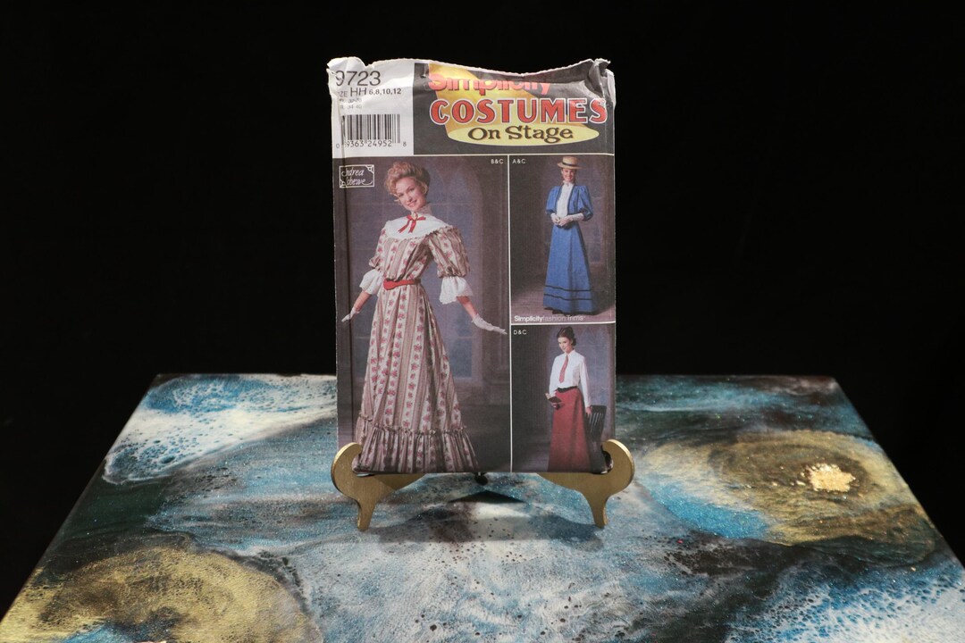 Costume Sewing Pattern UNCUT Simplicity 9723 - Andrea Schewe Womens ...