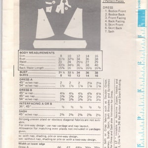 Butterick 6469 UNCUT - Flared Halter Dress Extra Small 1970's Vintage ...