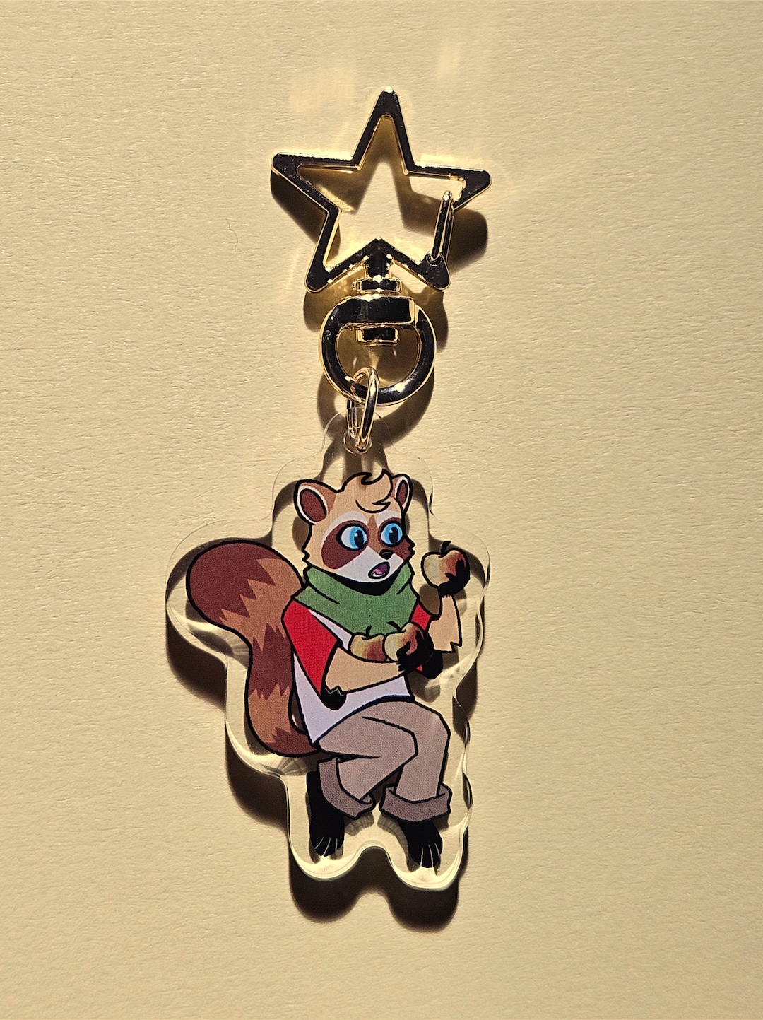 Tommyinnit Racoon Key Chain pre Order - Etsy