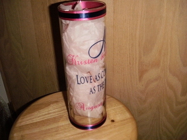 Love as Constant as the Tide Unity Vase - Etsy
