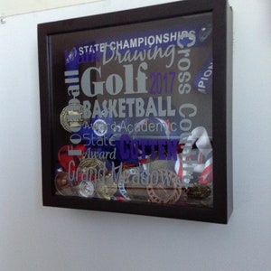 Medal Shadow Box - Etsy