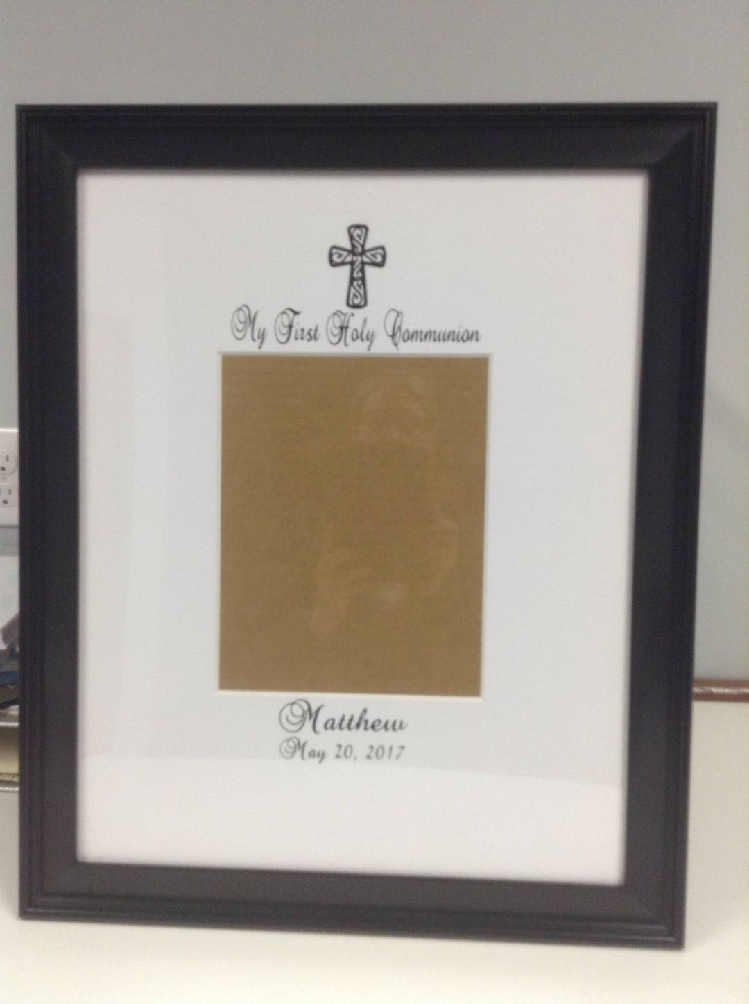 Personalized Signature Frame Holy Communion or Baptism - Etsy