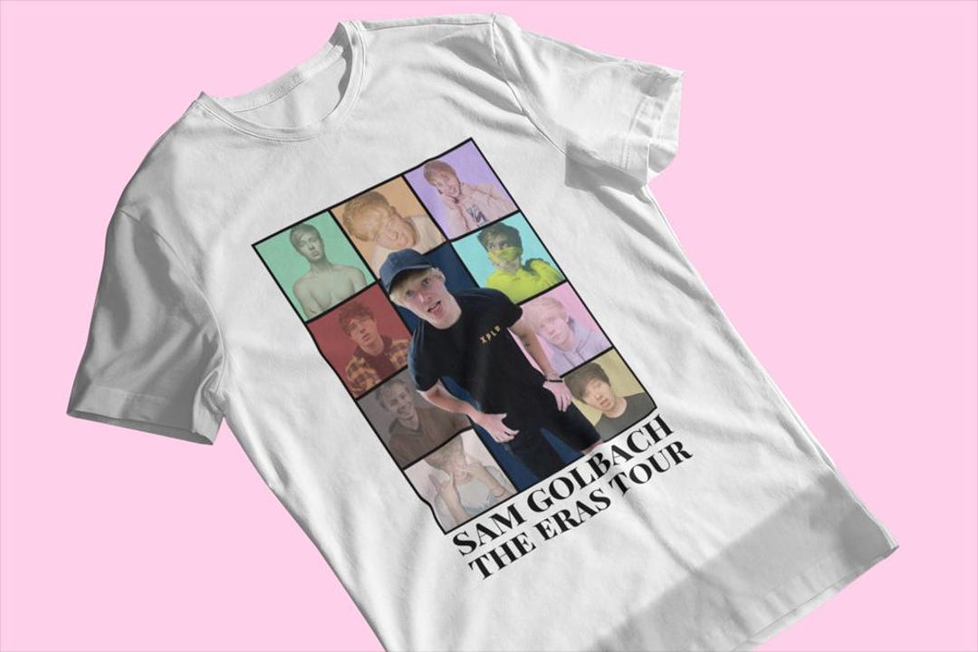 Vintage Sam Golbach Shirt, Youtuber Tee, Unisex Graphic T-shirt, Trendy ...