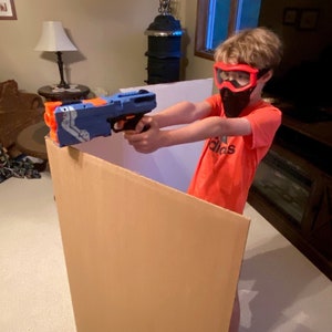 Cardboard Basement Battle Bunker - Etsy