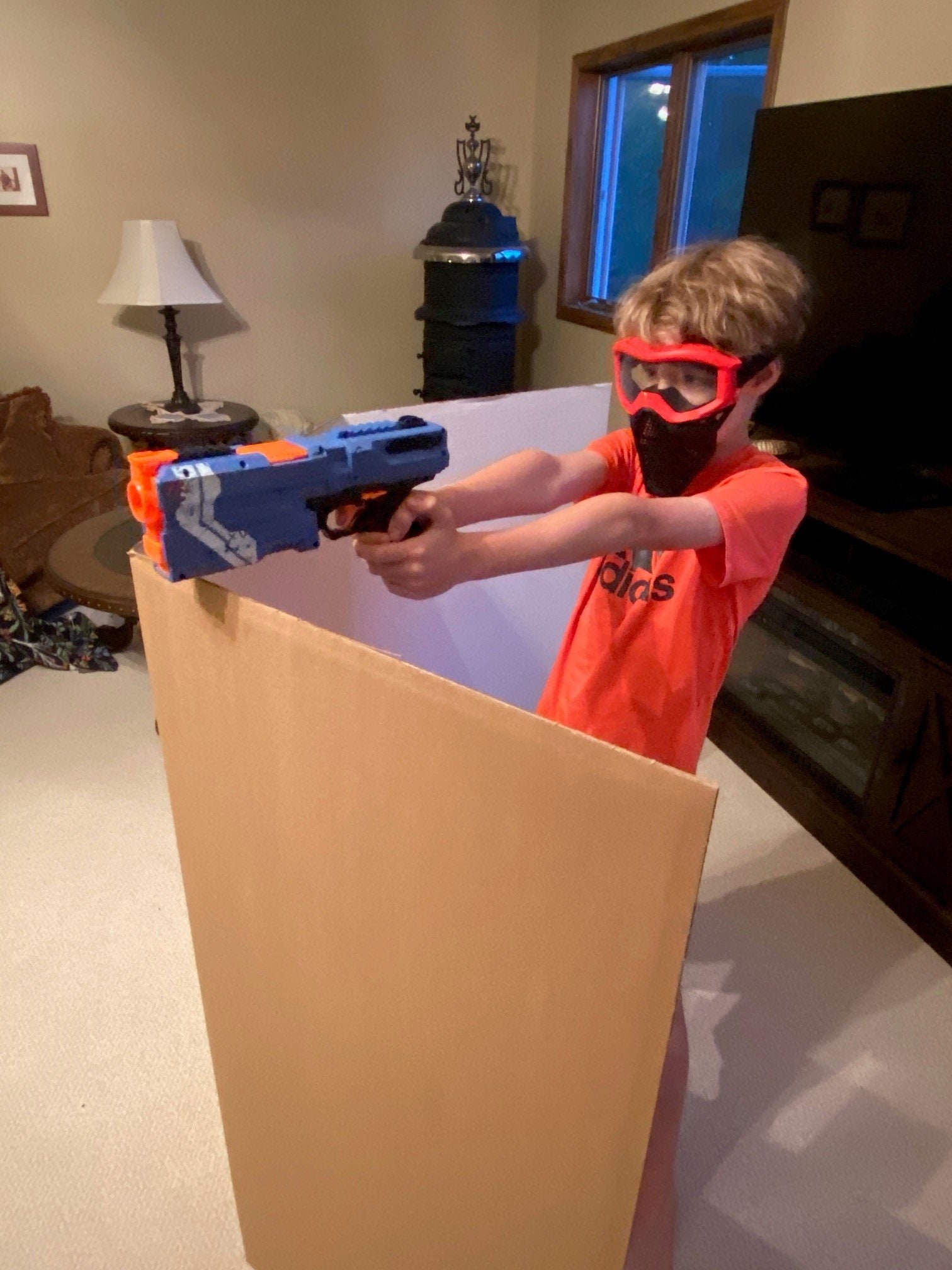 Cardboard Basement Battle Bunker - Etsy