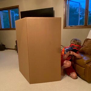 Cardboard Basement Battle Bunker - Etsy