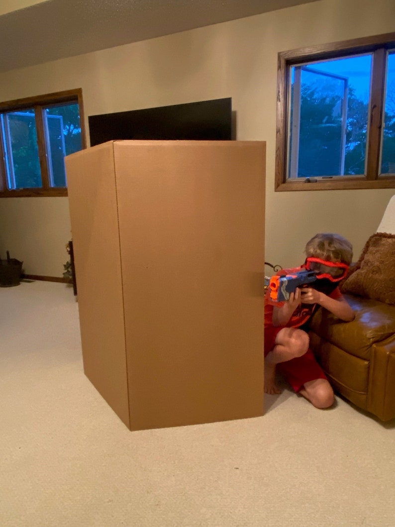 Cardboard Basement Battle Bunker - Etsy