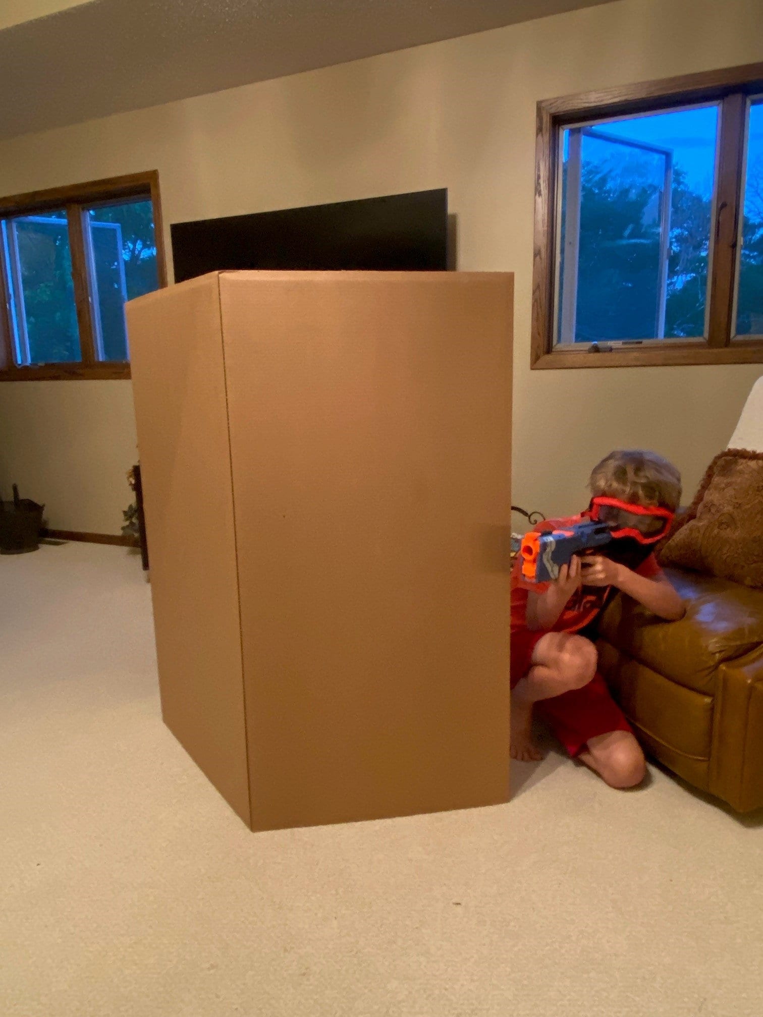 Cardboard Basement Battle Bunker - Etsy