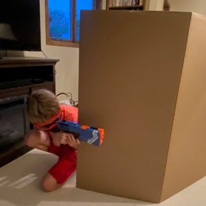 Cardboard Basement Battle Bunker - Etsy