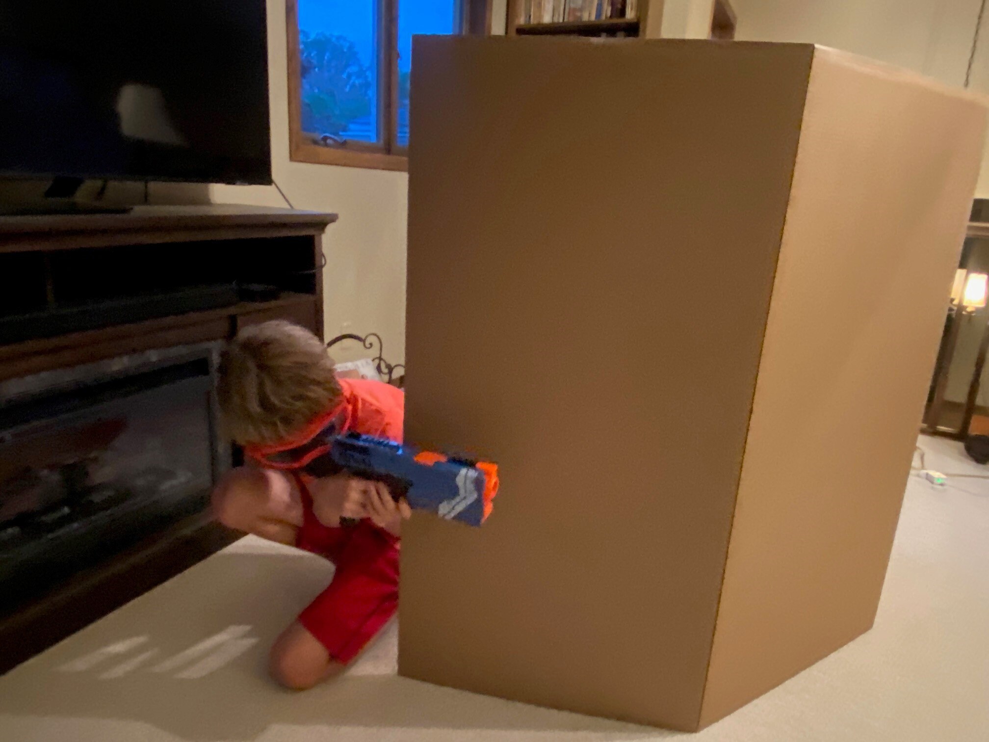 Cardboard Basement Battle Bunker - Etsy