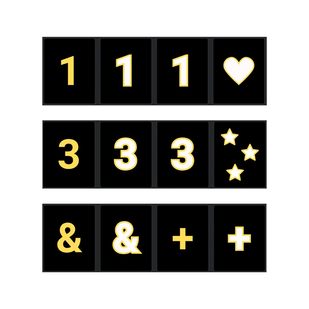 CVI Friendly Numbers & Symbols Coloring Book - Etsy