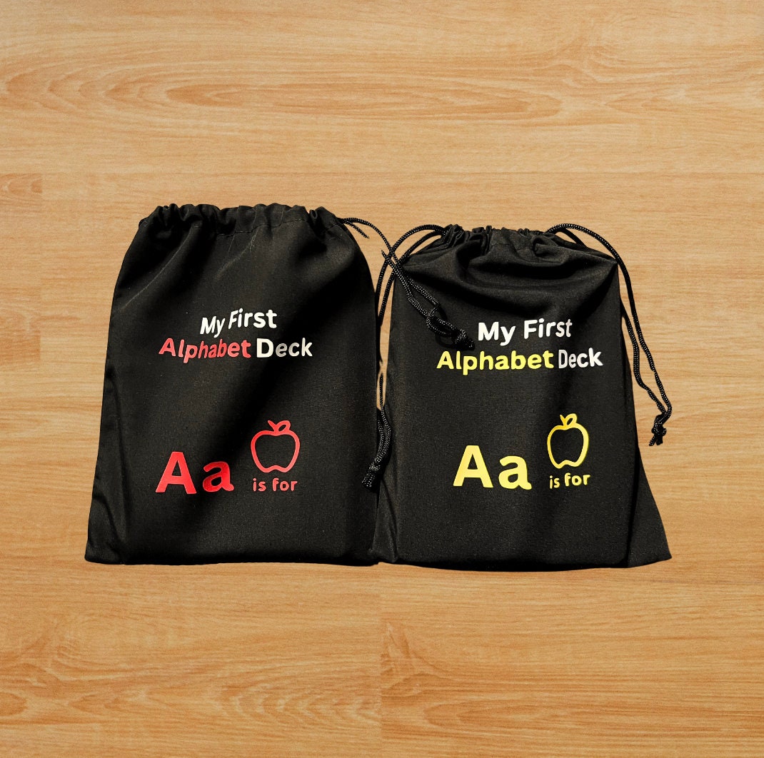 My First Alphabet Deck (FLASHCARDS) - Etsy