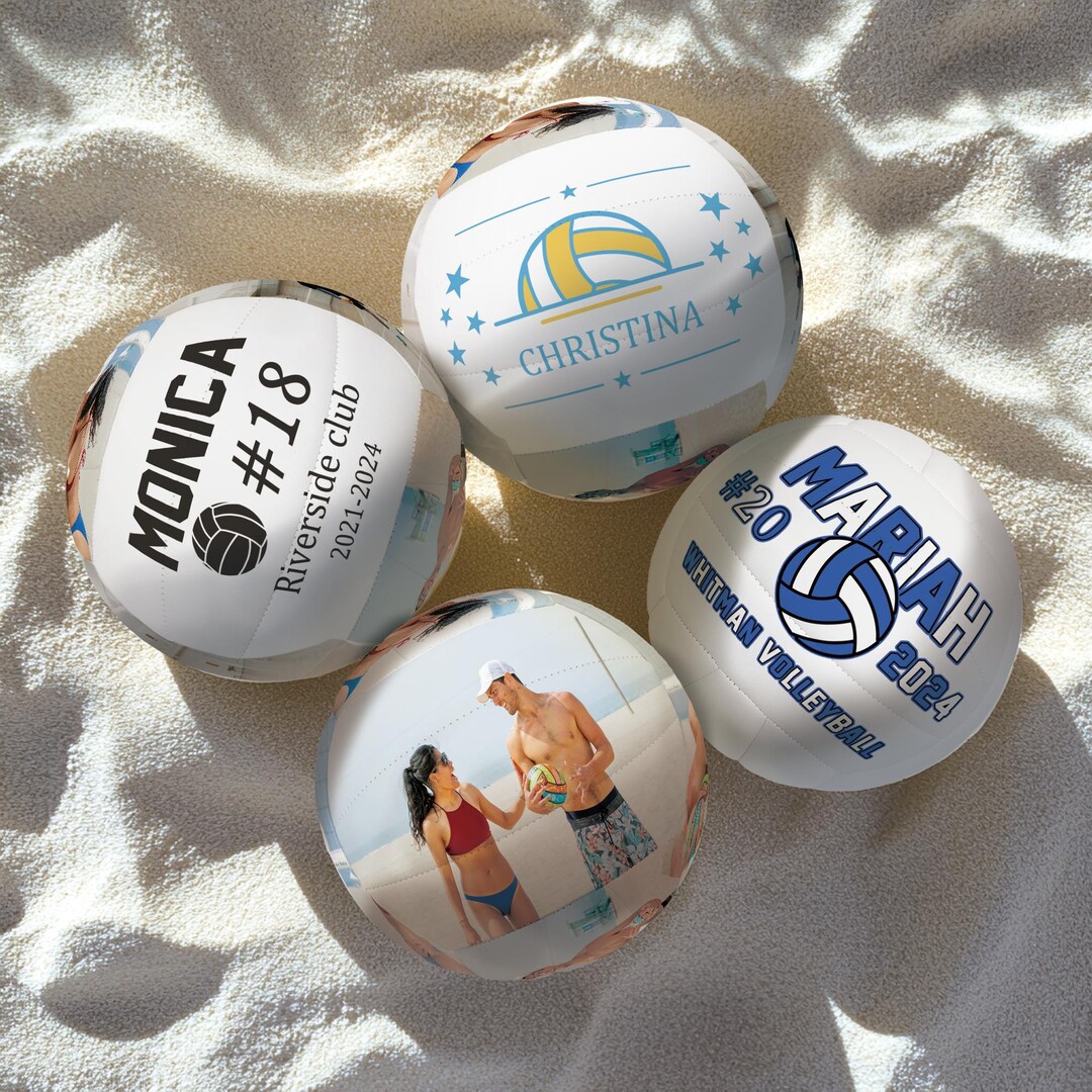 Personalized Volleyball With Picture, Custom Photo Volleyball, Gift for ...