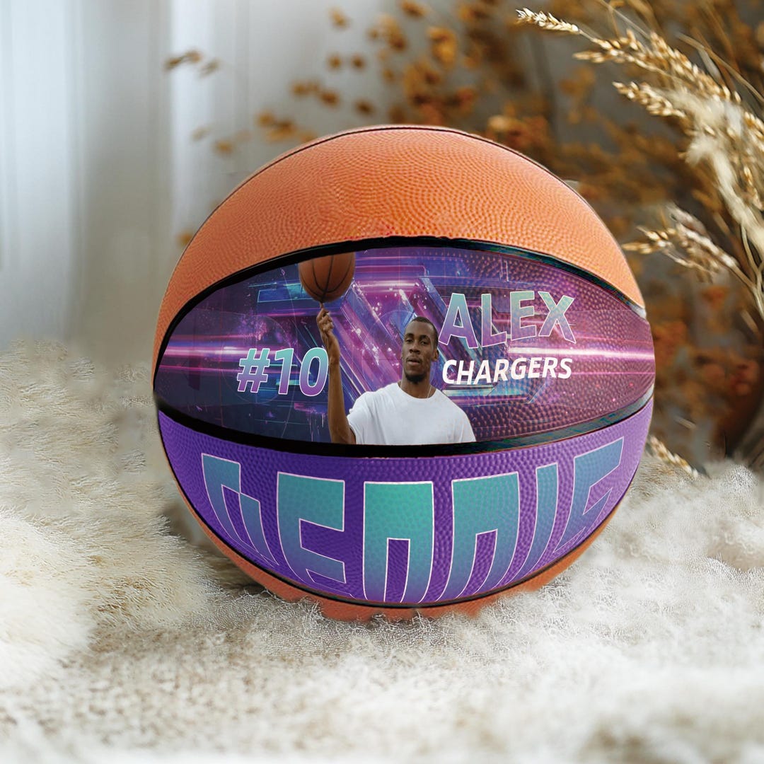 Custom Photo Basketball - the Best Gift for Basketball Lovers, Gifts ...