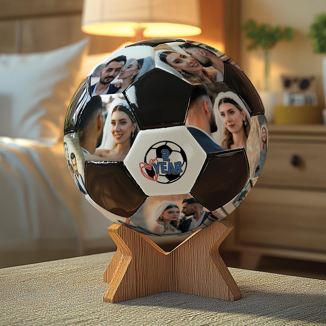 Personalized Soccer Ball With Picture, Valentine's Day Gift for ...