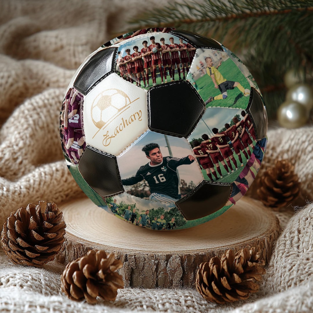 Personalized Soccer Ball With Picture, Custom Photo Soccer, Groomsmen ...