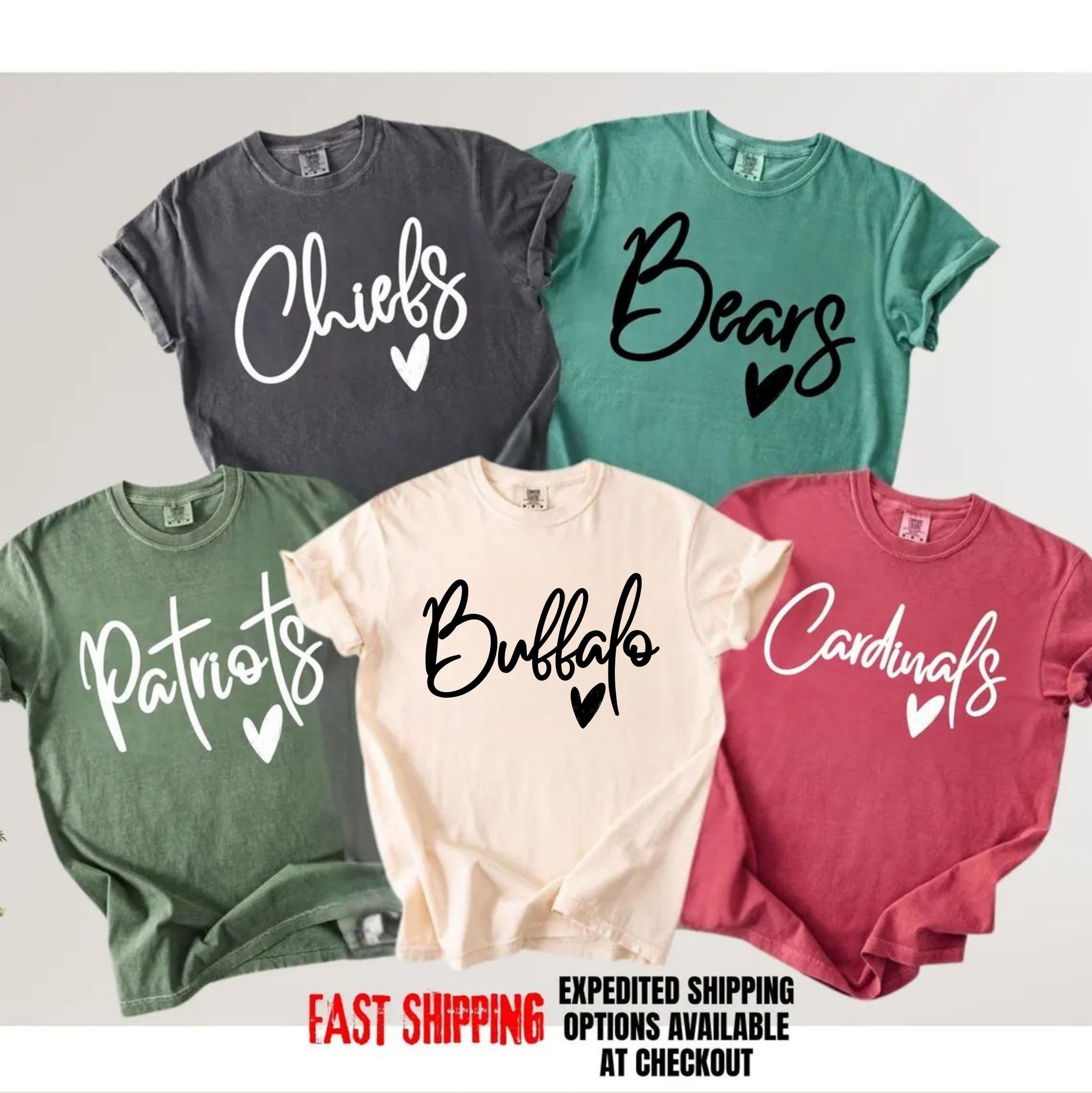 Comfort Colors Custom School Mascot Shirt, Personalize Team Spirit ...