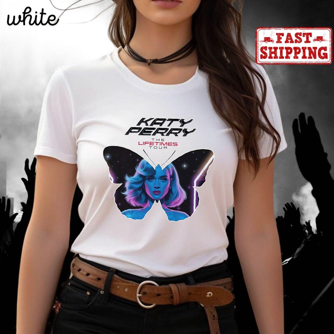 2025 Katy Perry the Lifetime Tour Shirt, Katy Perry Tee, Katy Perry Fan ...