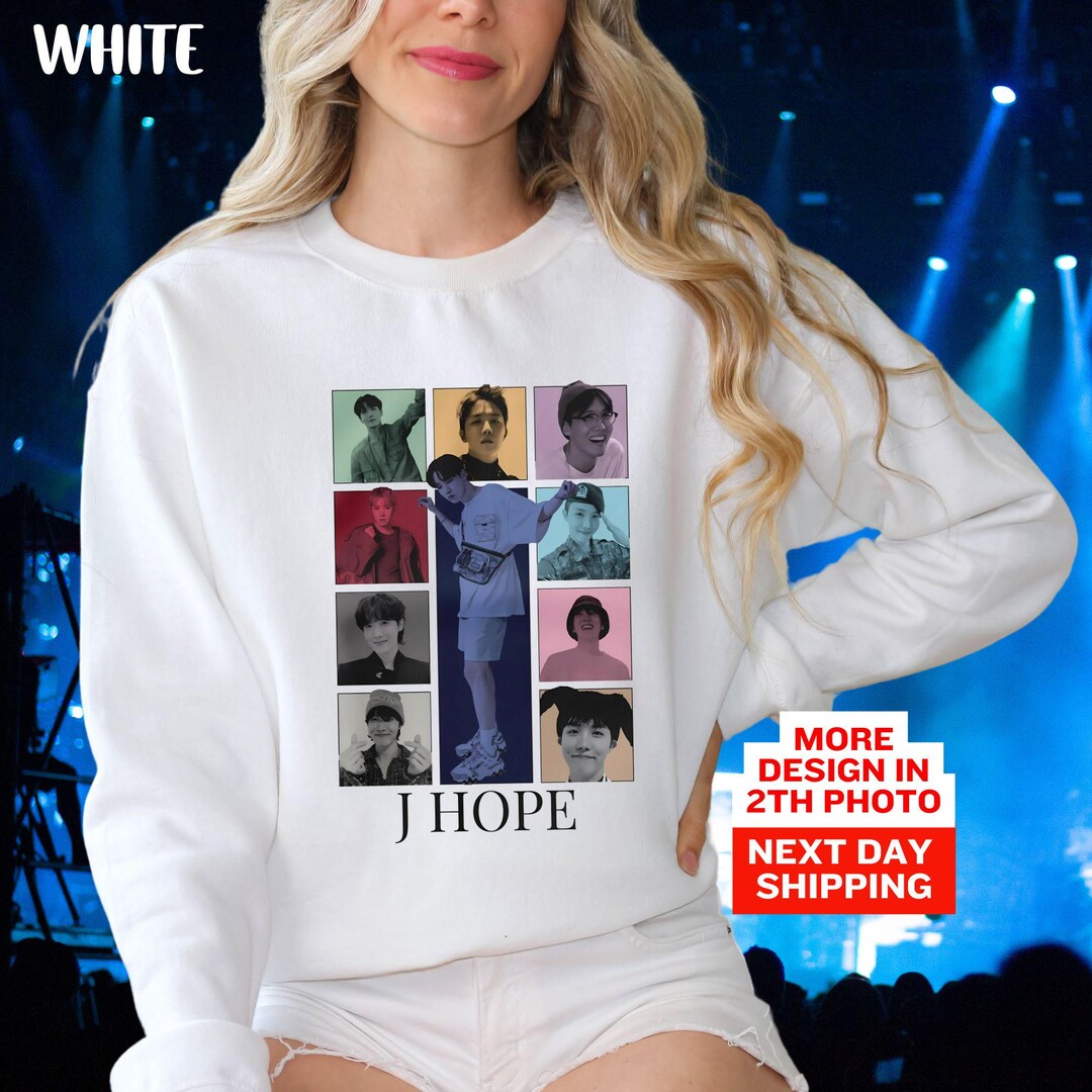 J-hope Hope on the Stage Tour Wash Sweatshirt, Hope on the Street ...