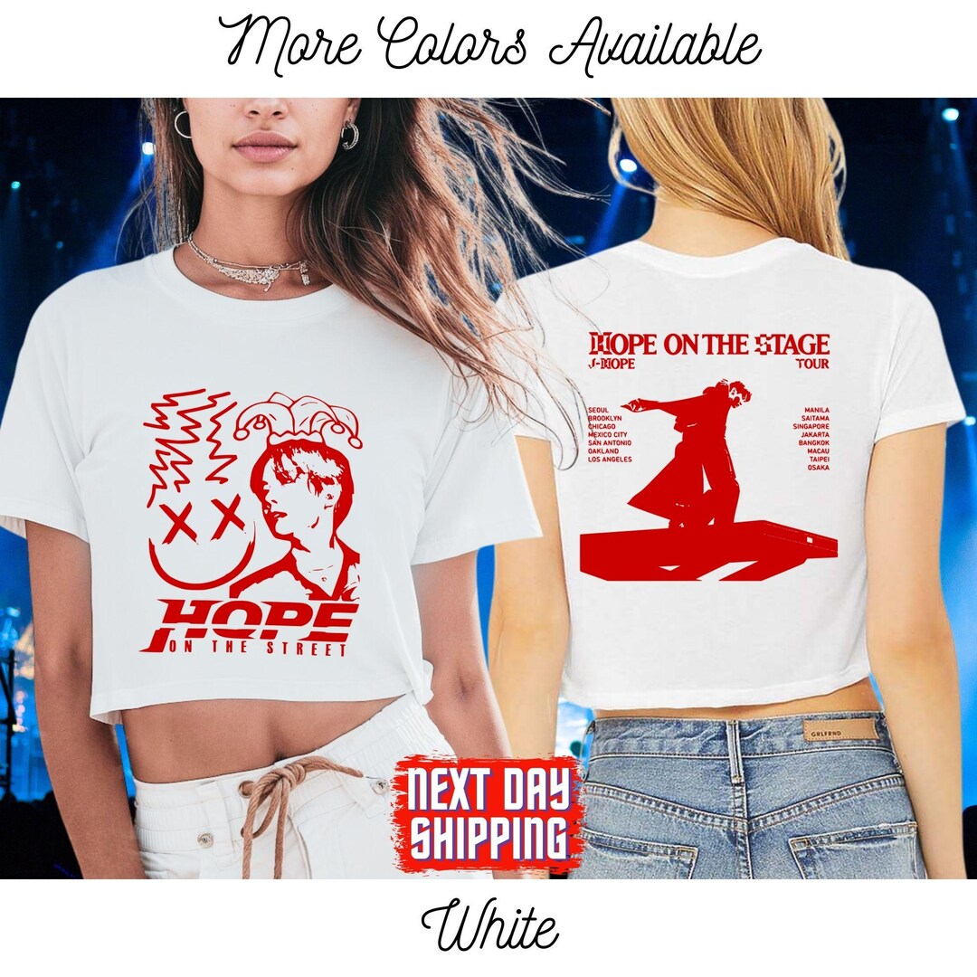 J-hope Hope on the Stage Tour Wash Crop, Hope on the Street Crop, J ...