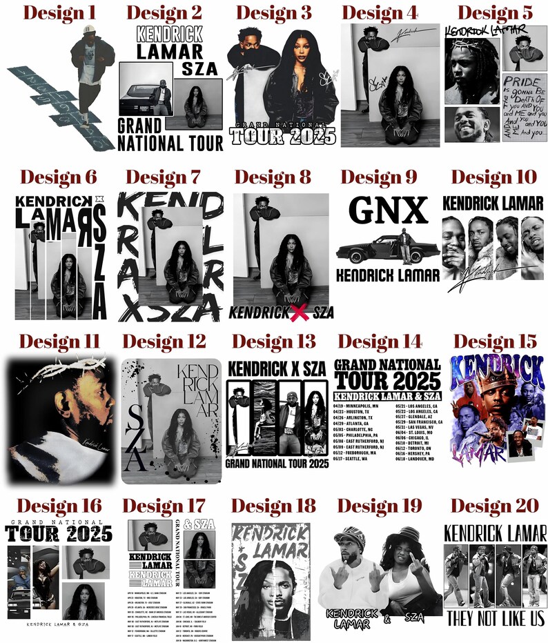 Kendrick & SZA Grand National Tour 2025, SZA Lana Album Cover, SZA ...