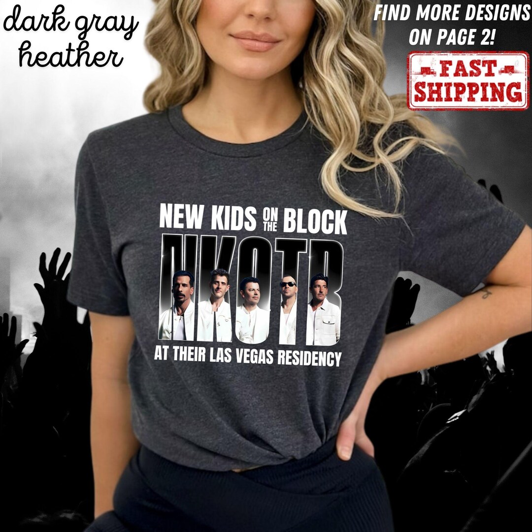 NKOTB the Right Stuff Tour 2026 T-shirt, New Kids on the Block Shirt ...