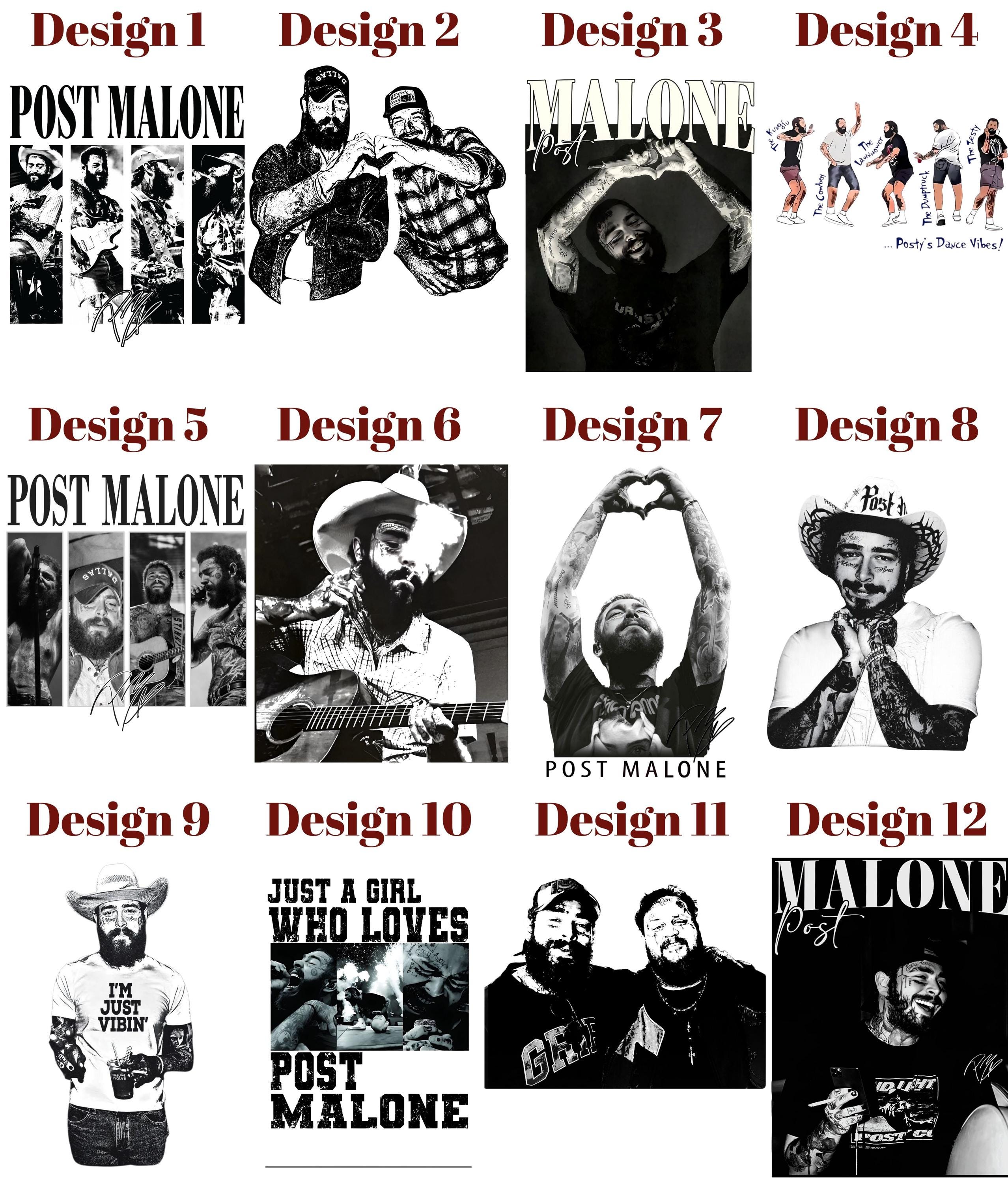 Comfort Colors® Post Malone, Post Malone Shirt, Post Malone Tshirt ...