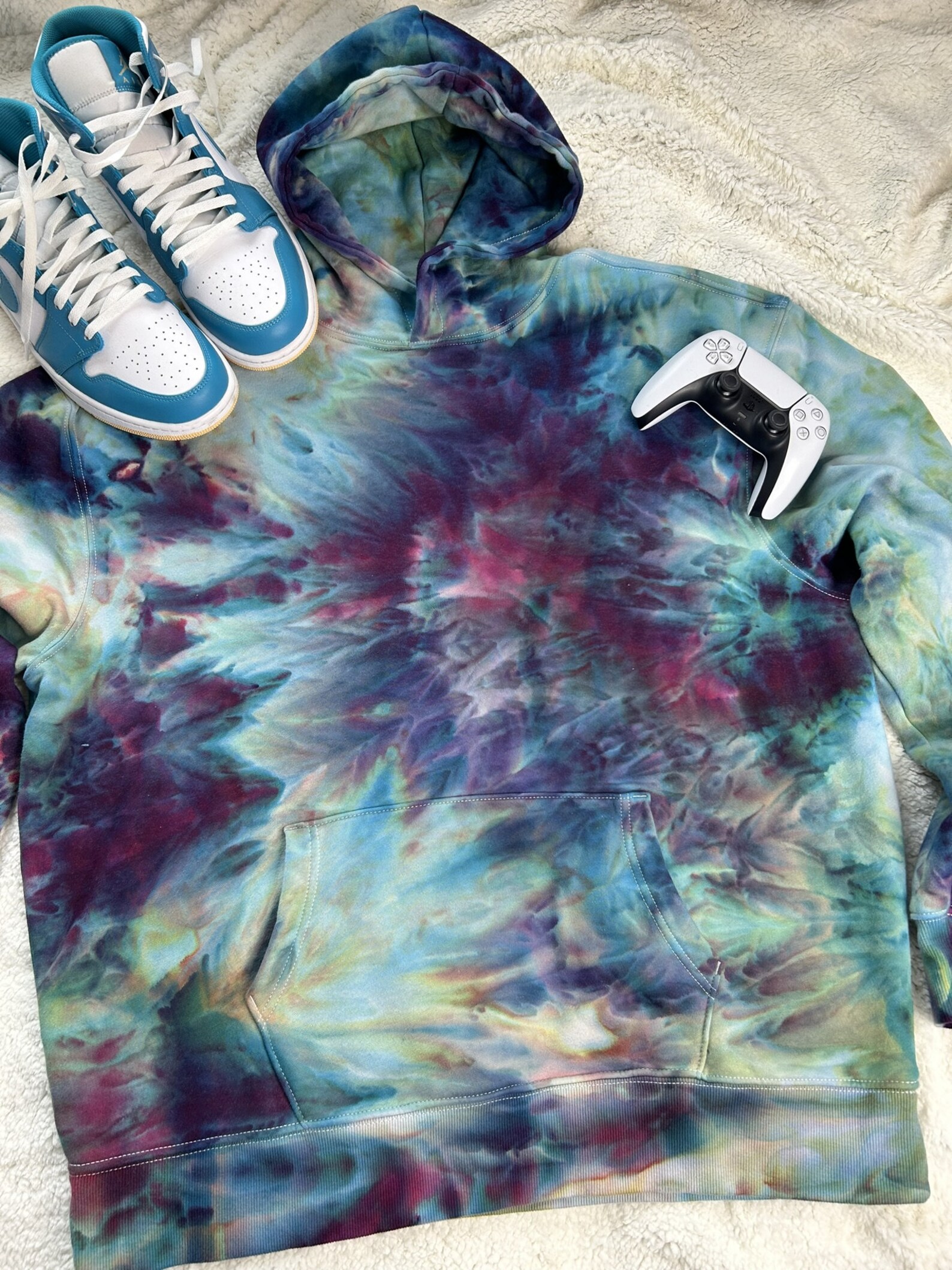 Twilight Blast Tie Dye Short Sleeve T-shirt - Etsy