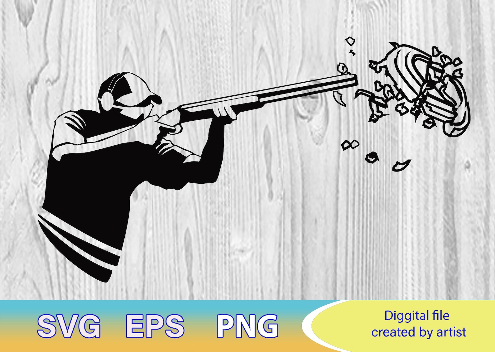 Trapshooting Eps Png Svg, Clay Target Svg, Trapshooting Svg, Skeet ...