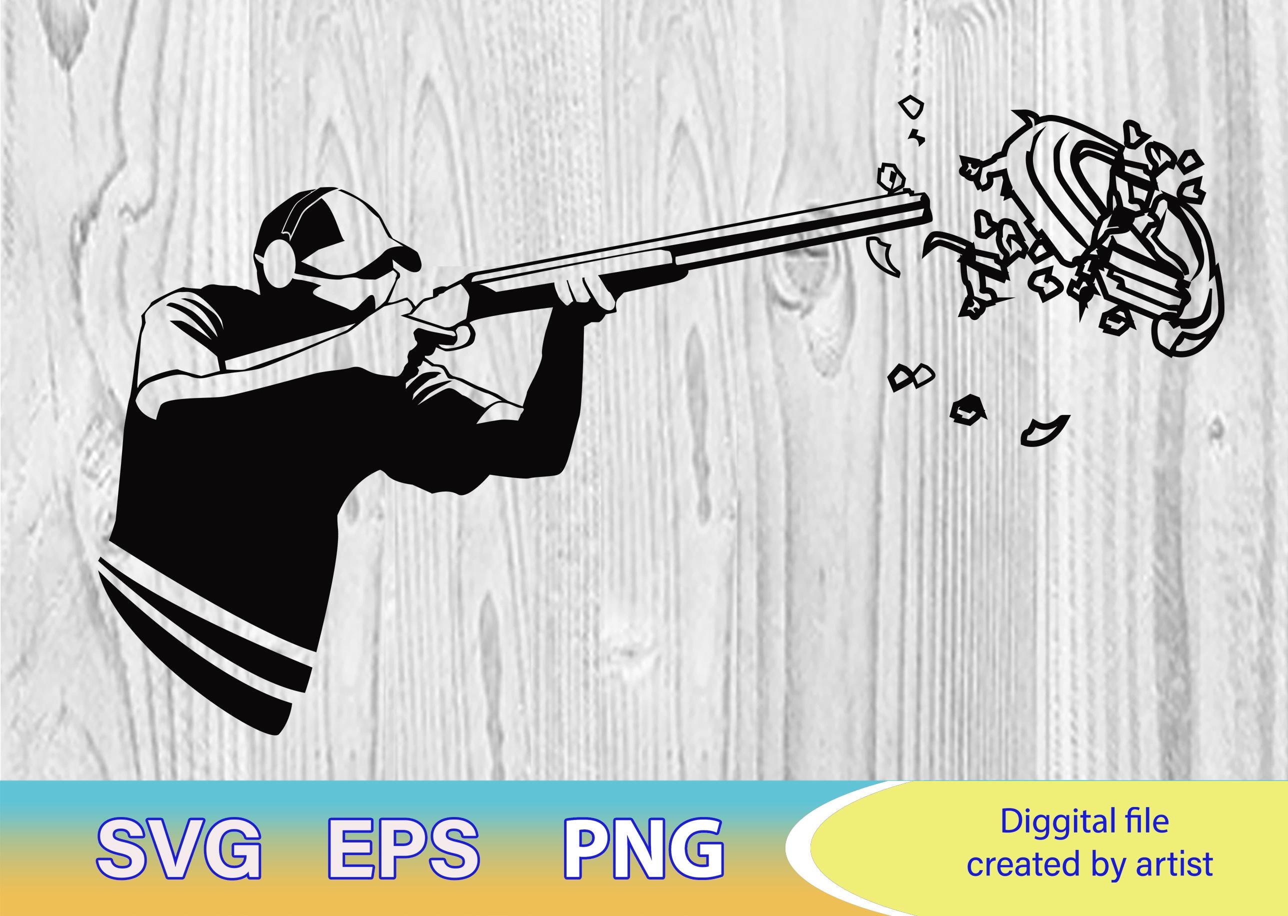 Trapshooting Eps Png Svg, Clay Target Svg, Trapshooting Svg, Skeet ...
