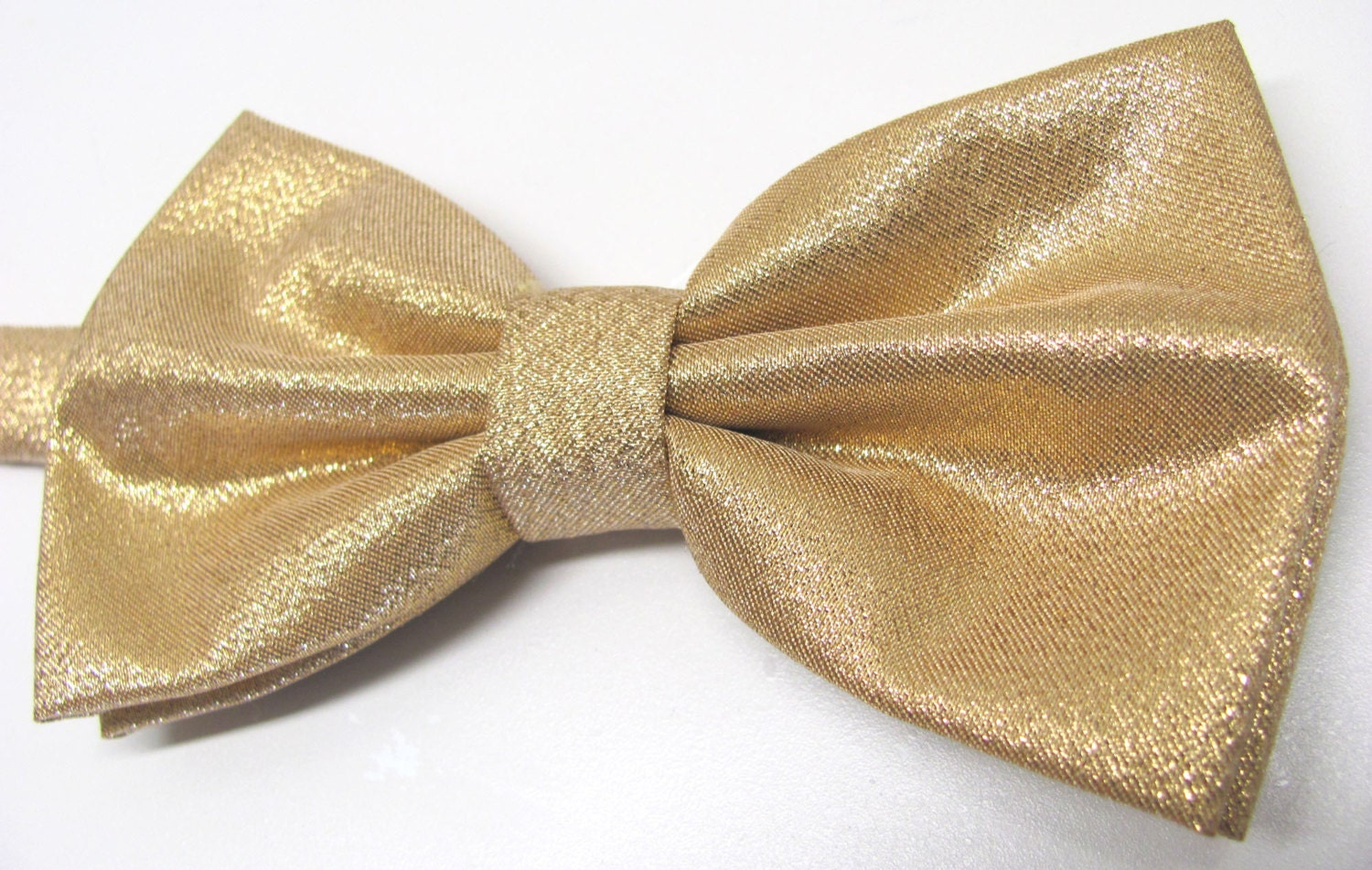 Mens Bowties. Lamé Gold Metallic Bowtie With Matching Pocket - Etsy