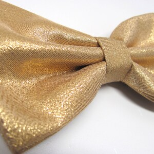 Mens Bowties. Lamé Gold Metallic Bowtie With Matching Pocket Square ...